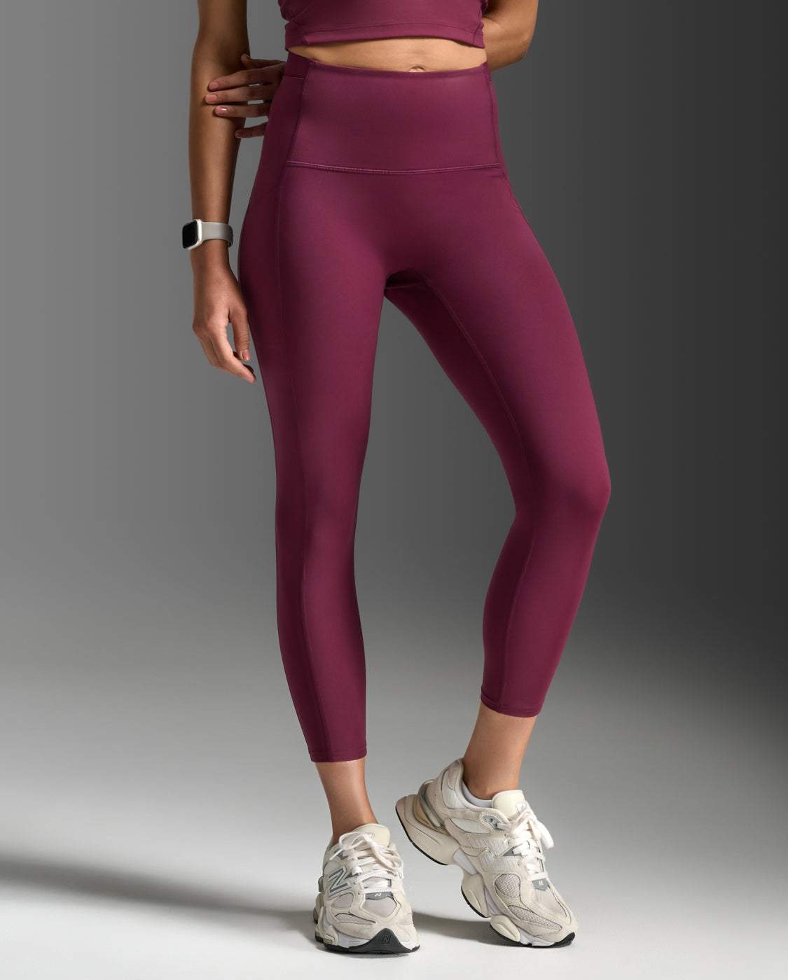 Form Stash Hi-Rise Compression 7/8 Tights with Pockets – 2XU NZ